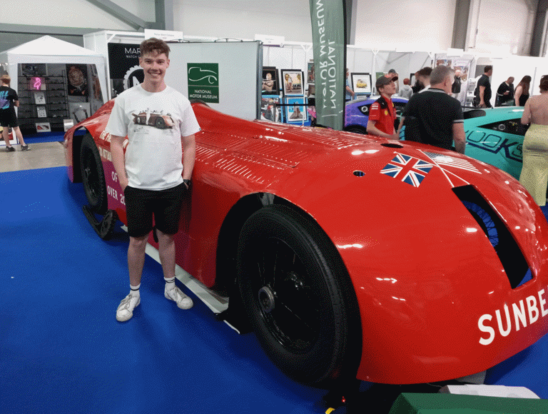 Sunbeam 1000hp Takes Centre Stage at British Motor Show