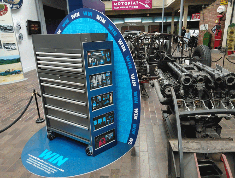 Draper Tools supports Land Speed Sunbeam 1000hp restoration