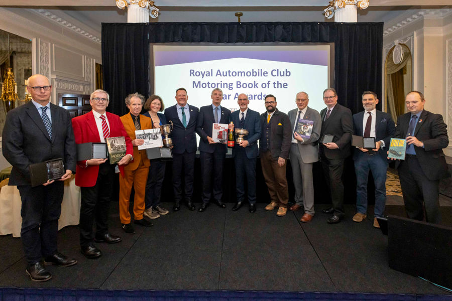 Goldie wins RAC Motorsport Book of the Year award